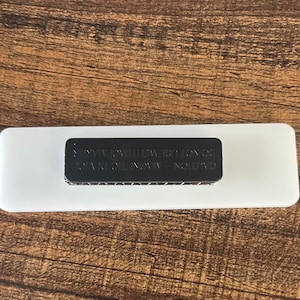 Colored Acrylic Name Tag for Employees (bulk Available) - Etsy
