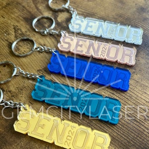 Class of 2025/26 Senior Keychains (bulk + Custom Colors Available) - Etsy