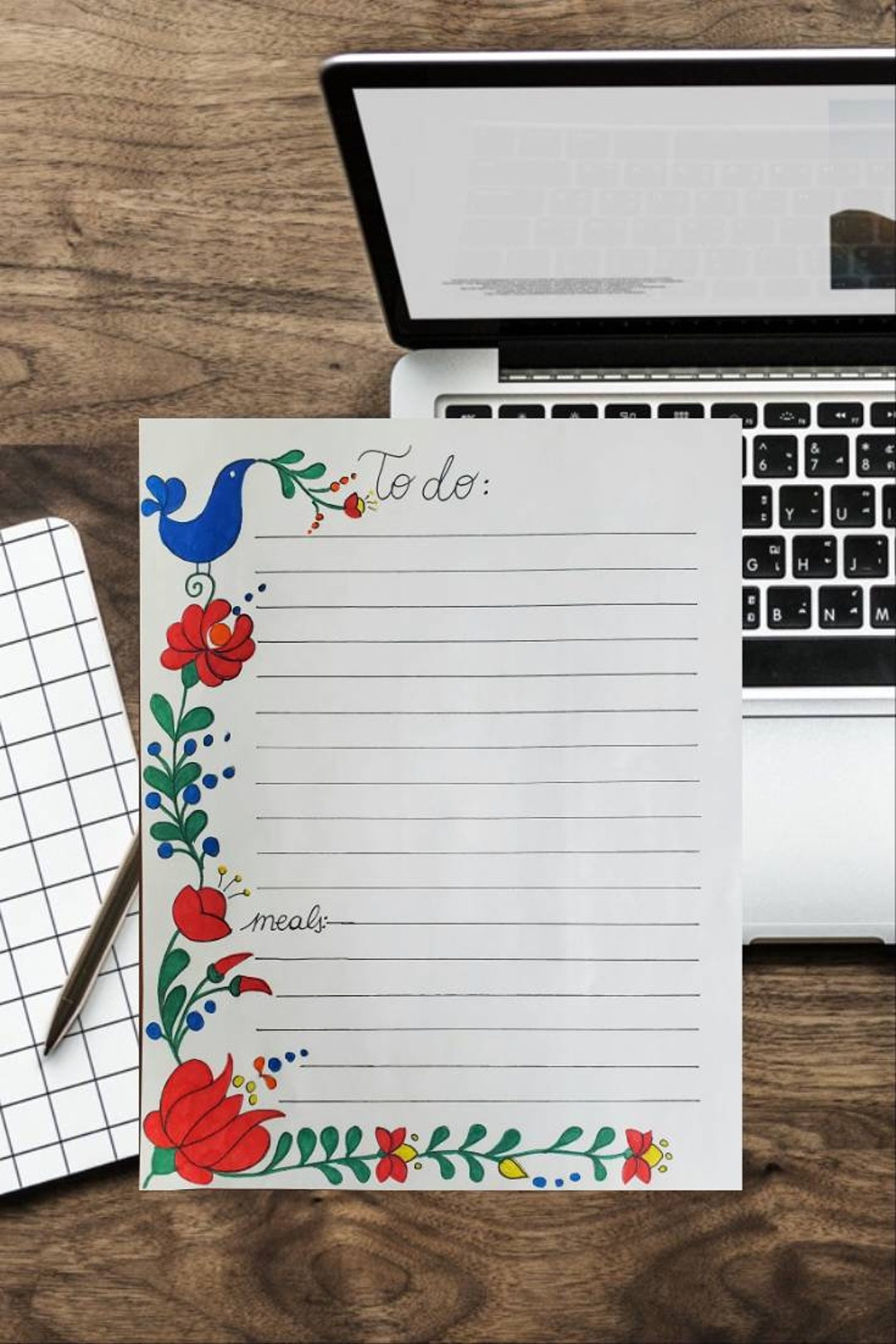 To Do List - Printable - Etsy