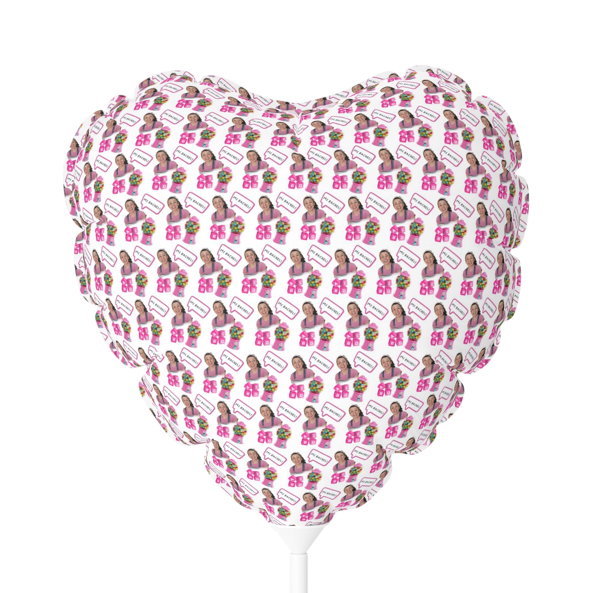 Ms Rachel Happy Birthday Balloon (round and Heart-shaped), 11" for Kids ...