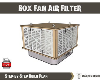 Box Fan Filter - Etsy