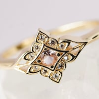 10k Gold Ring - Etsy