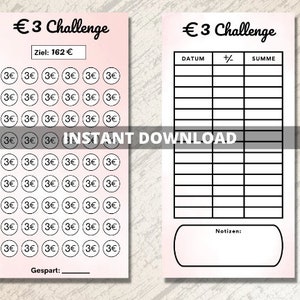 Spar-challenge / Sparen Mit Challenges / 18 Spar Challenges Bundle ...