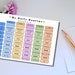 Daily Routine Planner Digital Download Printable Planner Routine ...