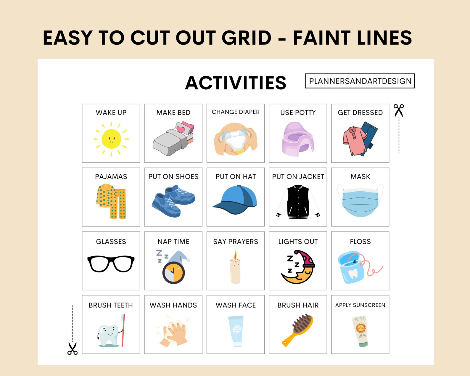 400 Editable Daily Routine Cards, Toddler Routine Chart, Daily Rhythm ...