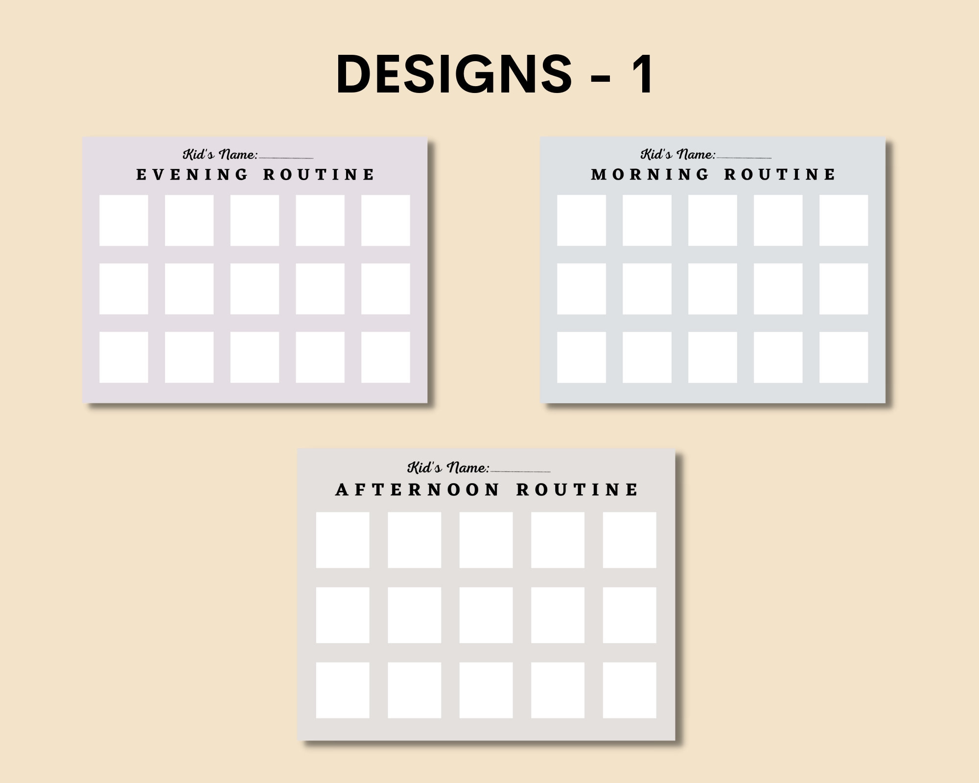 400 Editable Daily Routine Cards, Toddler Routine Chart, Daily Rhythm ...