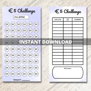 Spar-challenge / Sparen Mit Challenges / 18 Spar Challenges Bundle ...