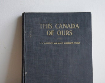 History of Canada Book - Etsy