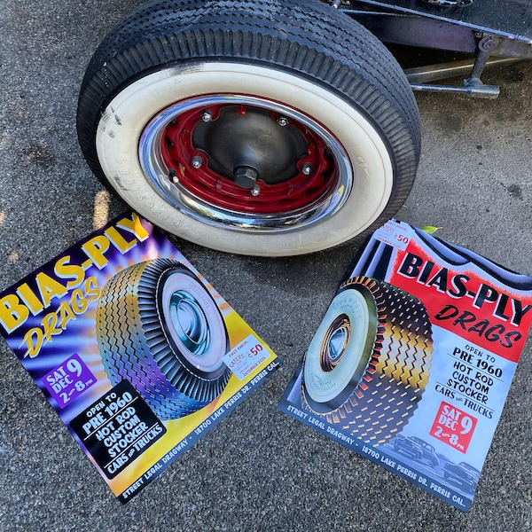 Vintage Drag Racing Posters - Etsy