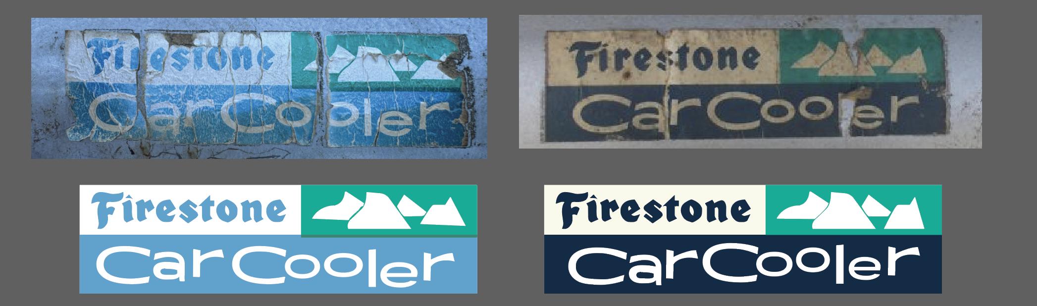 Reproduction Firestone Car Cooler Decal- Swamp Cooler - Etsy
