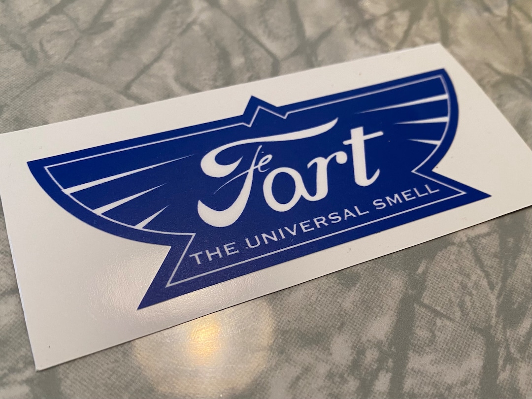 Fart - the Universal Smell Sticker - Nostalgia Racing Parody - Etsy