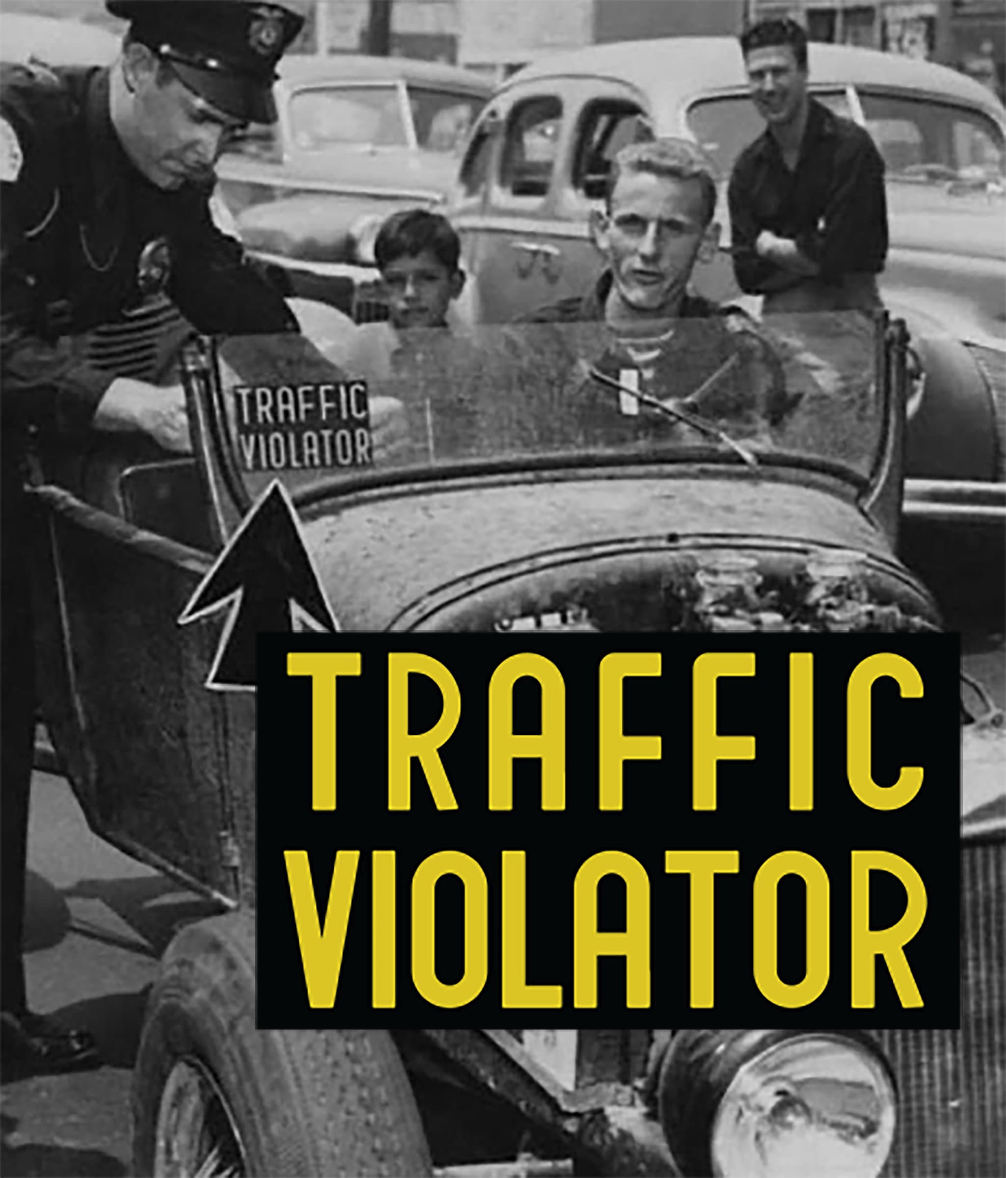 Traffic Violator Sticker - Full Size AND Chopped Car Replica - Novelty ...