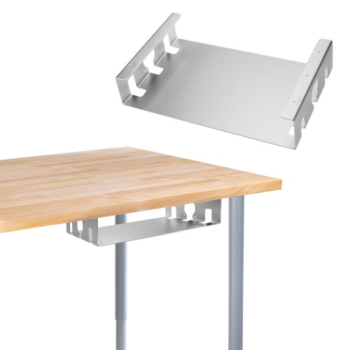 Under Table Shelf - Shelf for Laptop, PC,Mac Mini, Computer, and Gadget ...