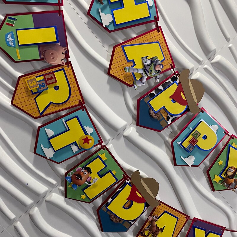 Toy Story Banner - Etsy
