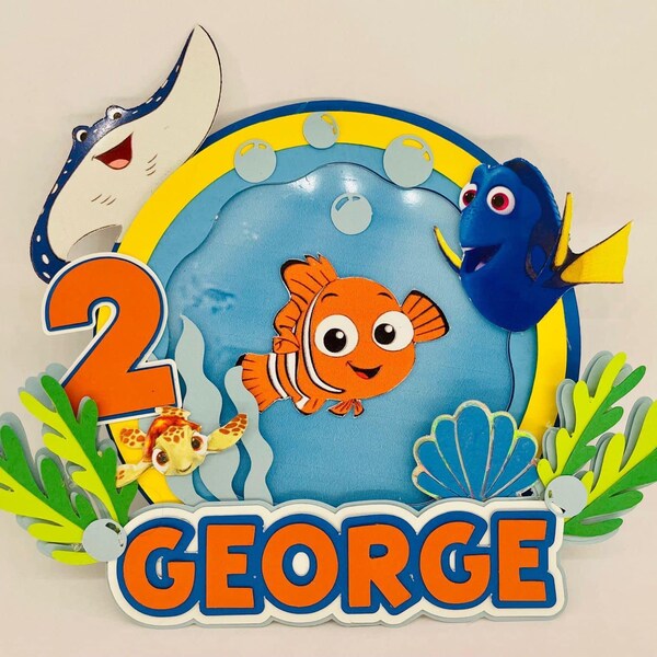 Nemo Cake Topper - Etsy