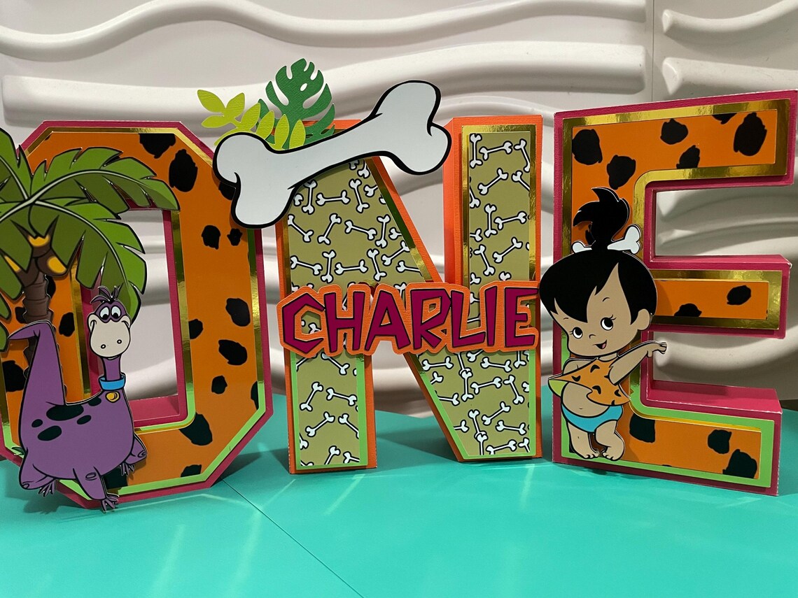 Pebbles 3D Letters - Etsy