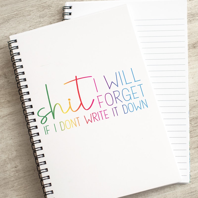 Funny Wtf Notebooks - Etsy