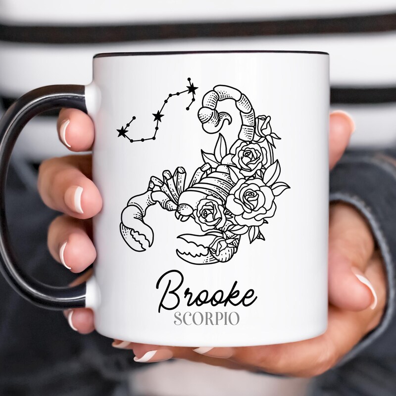 Scorpio Mug - Etsy