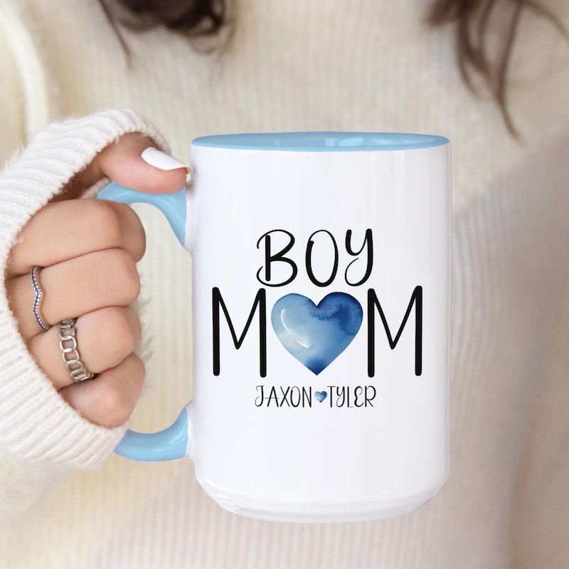 Boy Mom Cup Est - Etsy