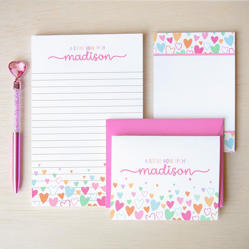 Custom Flower Stationary - Etsy