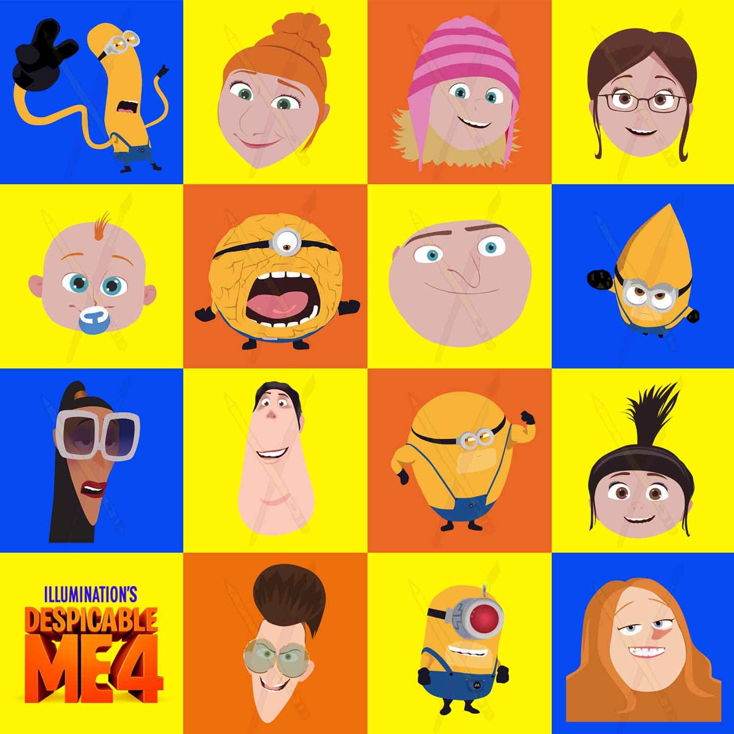 List Minion Names Despicable Me