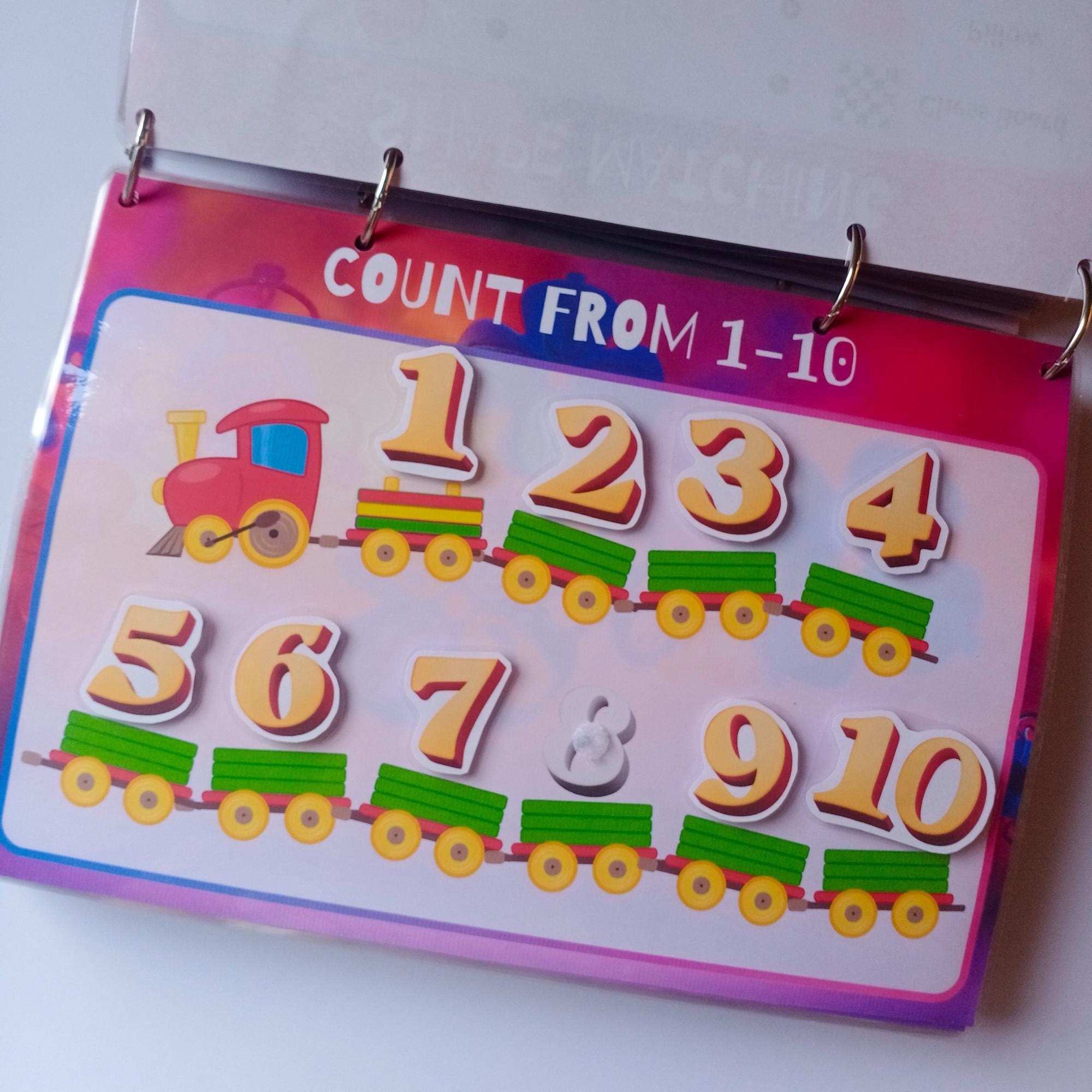 INSIDE OUT Toddler Busy Book | Printable Learning Binder | Preschool ...