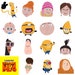 Despicable Me 4 Character Faces PNG ZIP File (3000x3000 Px) + Mega ...