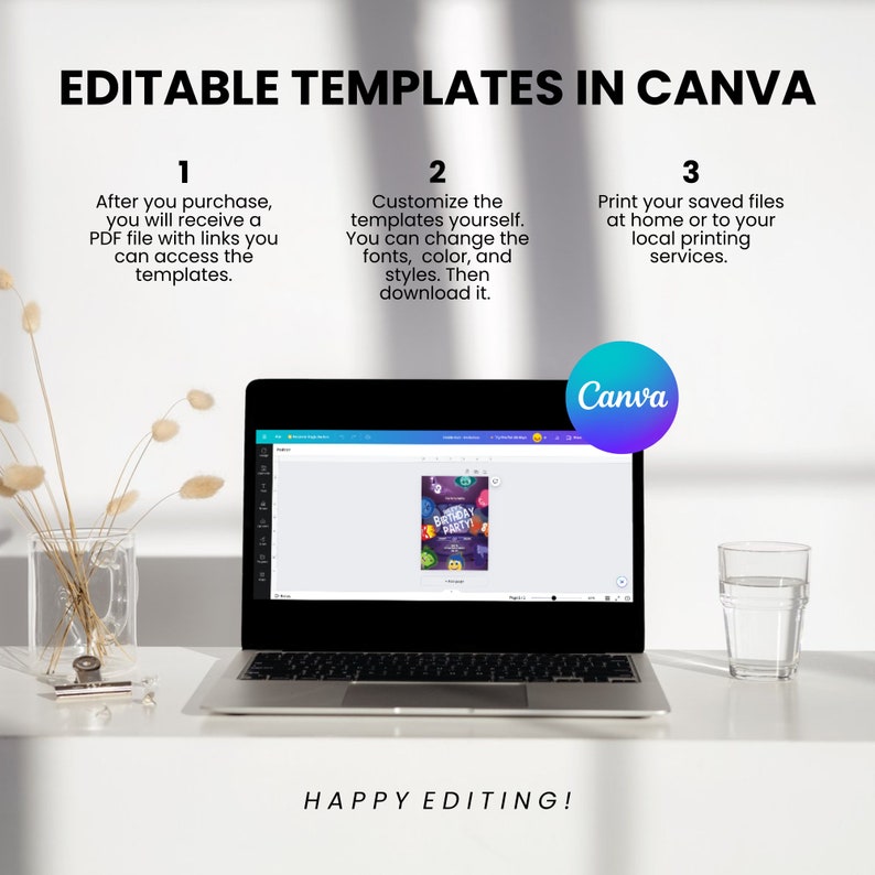 Inside Out 2 Editable Canva Templates Birthday Bundle - Etsy