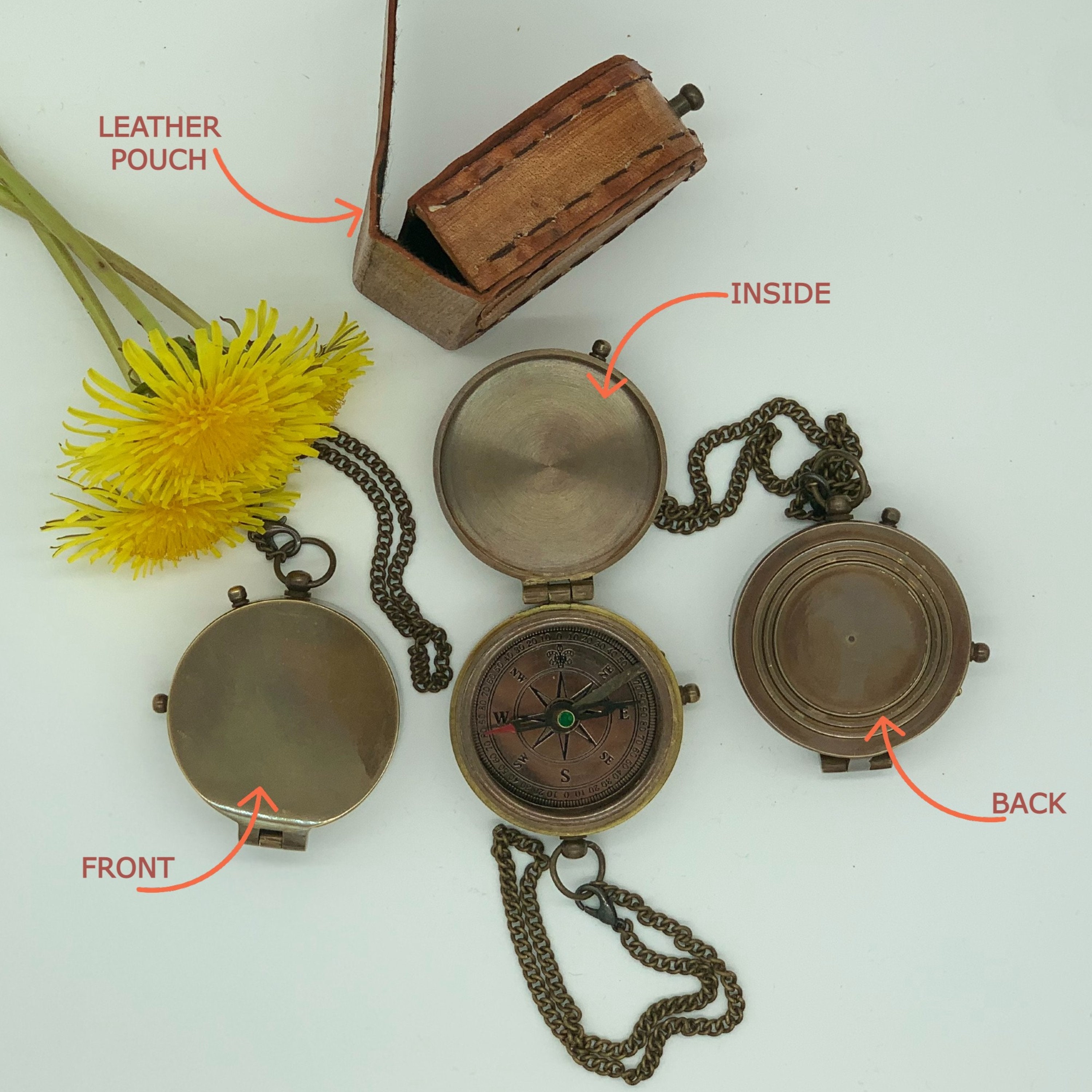 Baptism Compass First Holy Communion Compass Engraved - Etsy UK