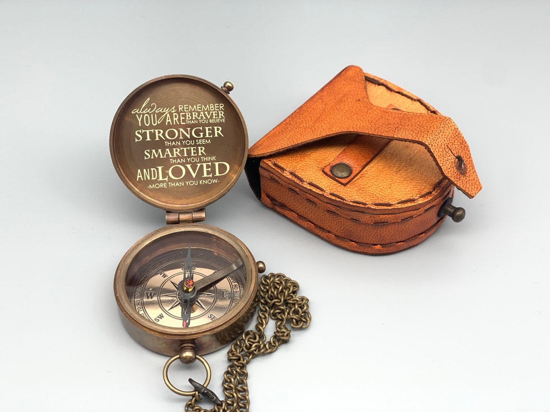 Engraved Compass, Christmas Present, Father's Day Gift, Mother’s Day ...