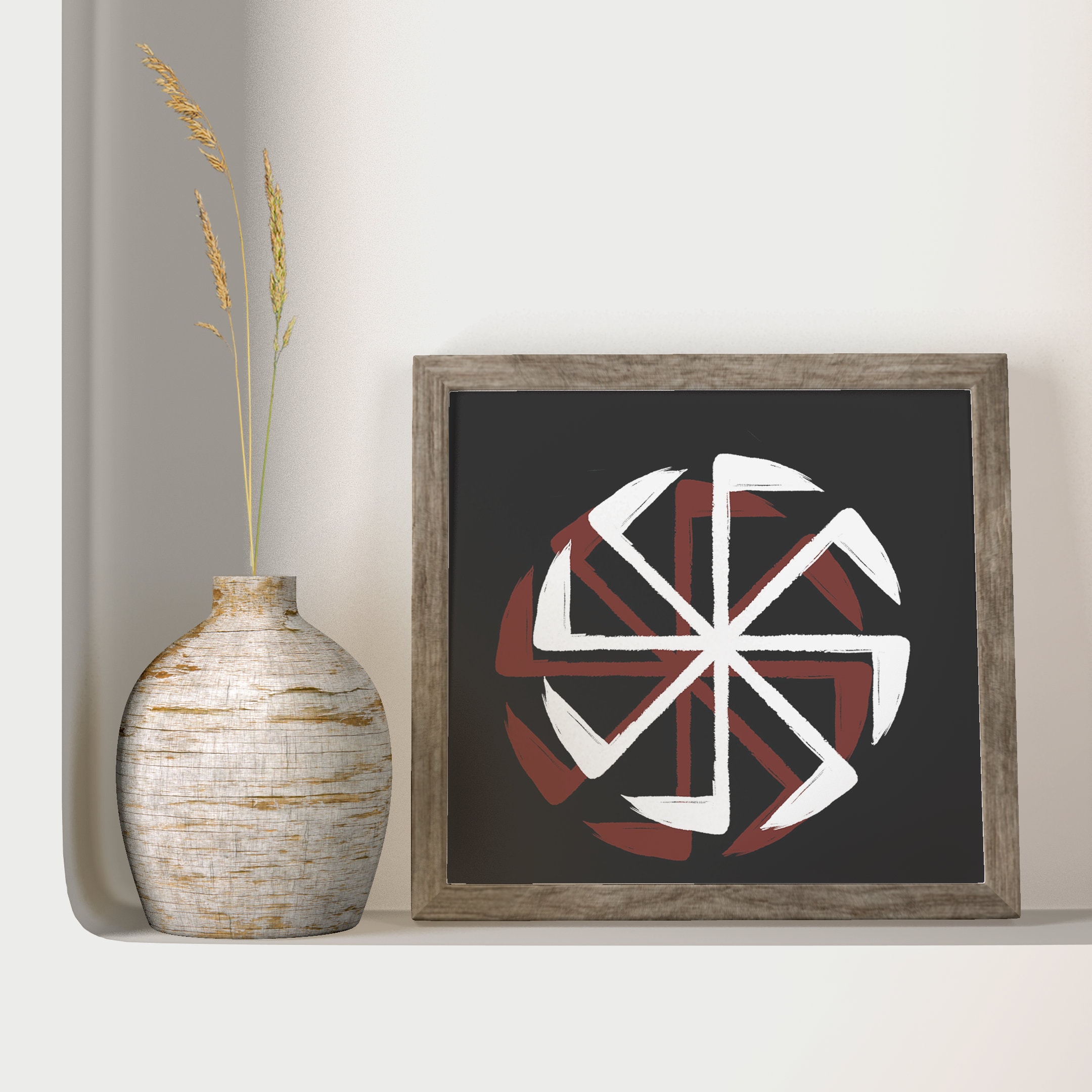 Slavic Pagan Symbols Slav Myth Home Decor Occult Wallart Download Png ...
