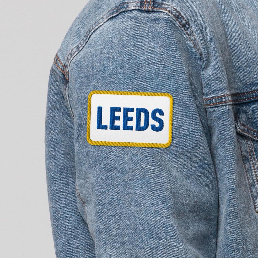 LEEDS Embroidered Patches - Sew on Patch - Badge - Etsy