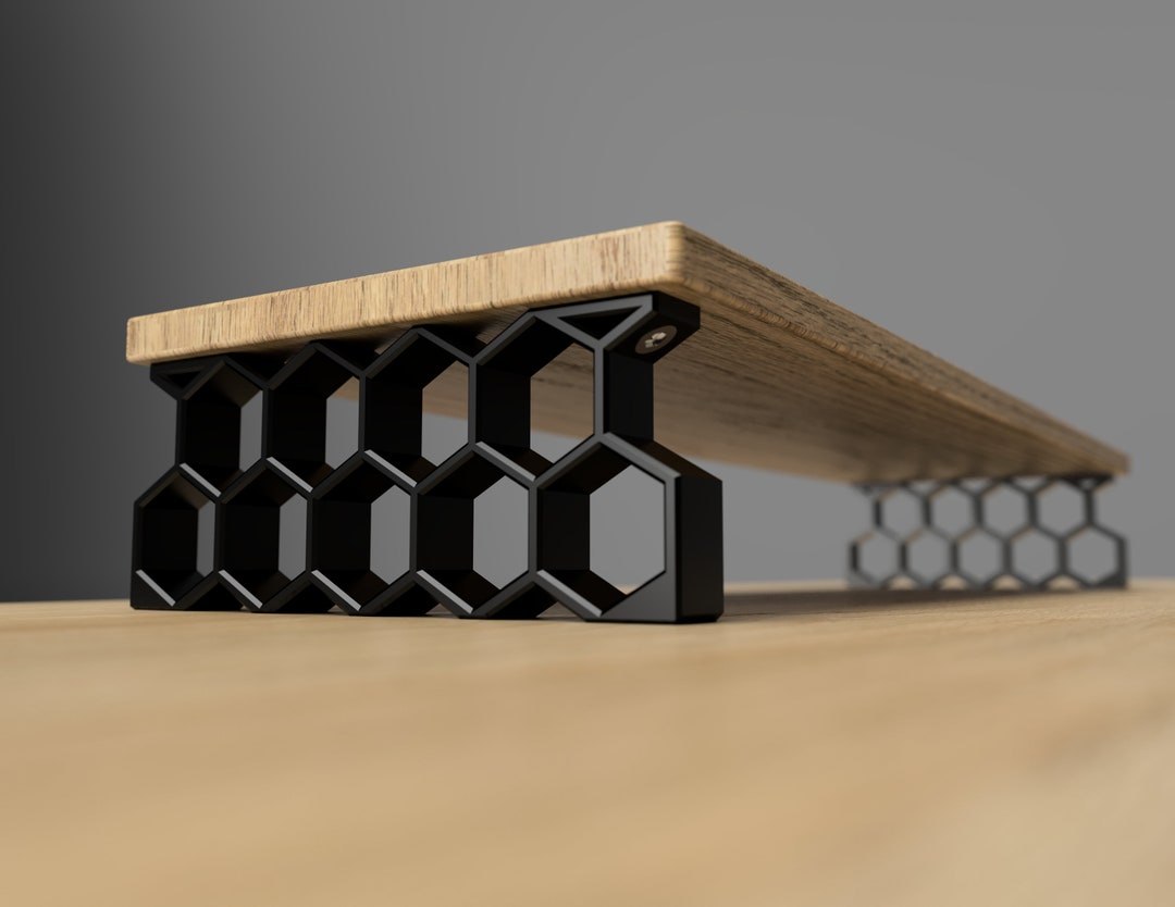 Honeycomb Pattern Monitor Stand Kit - Etsy