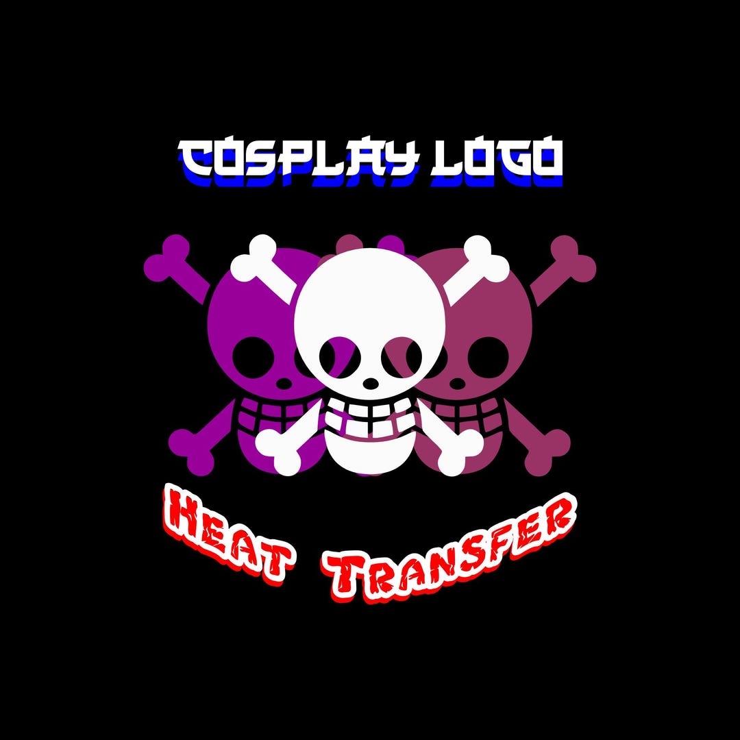 Cosplay Logos - Vinyl Heat Transfer (iron On) - Etsy