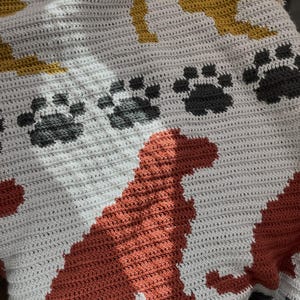 Crochet Dog Days Blanket PDF Pattern - Etsy
