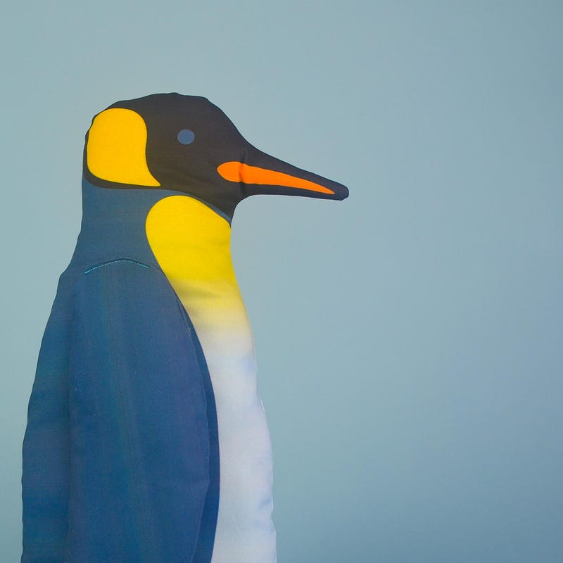 Penguin Throw Pillows - Etsy