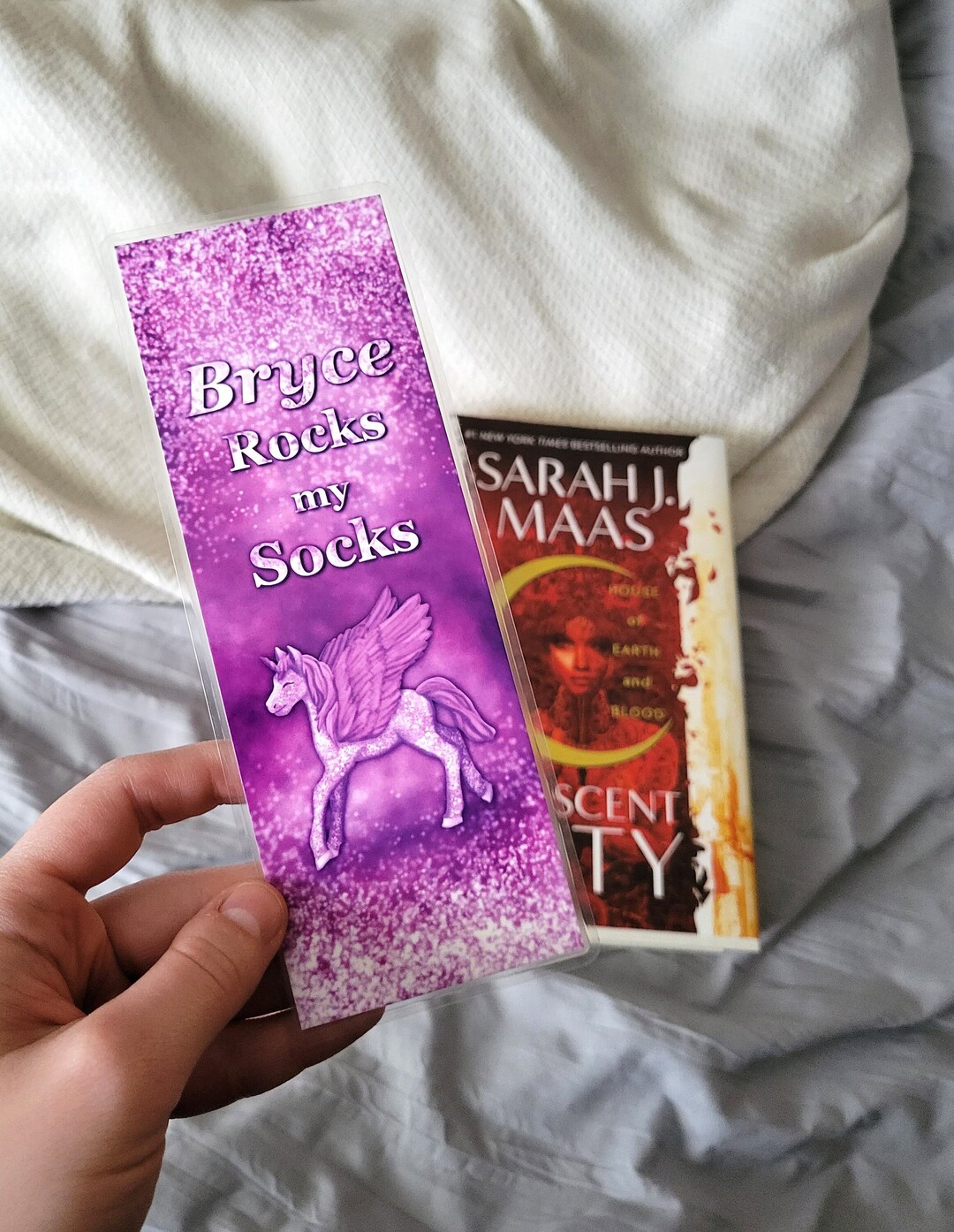 Bryce Rocks My Socks Bookmark OFFICIALLY LICENSED Crescent City Bryce ...