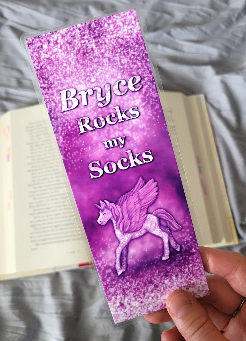 Bryce Rocks My Socks Bookmark OFFICIALLY LICENSED Crescent - Etsy