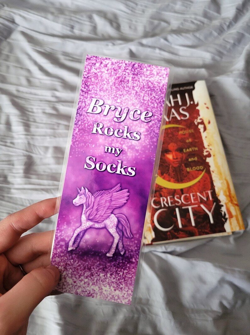 Bryce Rocks My Socks Bookmark OFFICIALLY LICENSED Crescent - Etsy