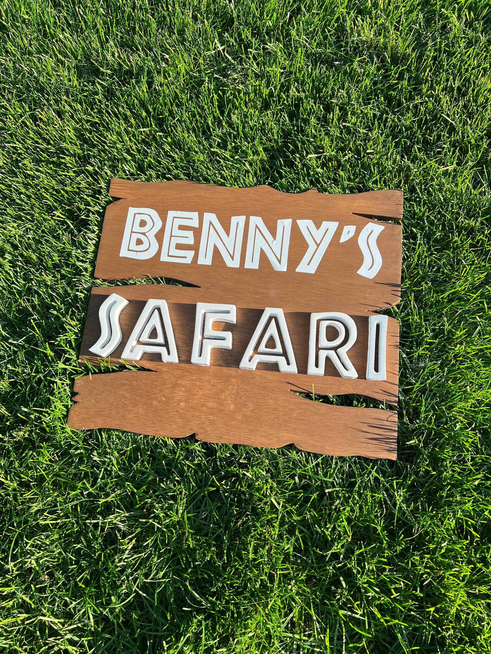 Birthday Safari Sign Safari Birthday Personalized Safari - Etsy