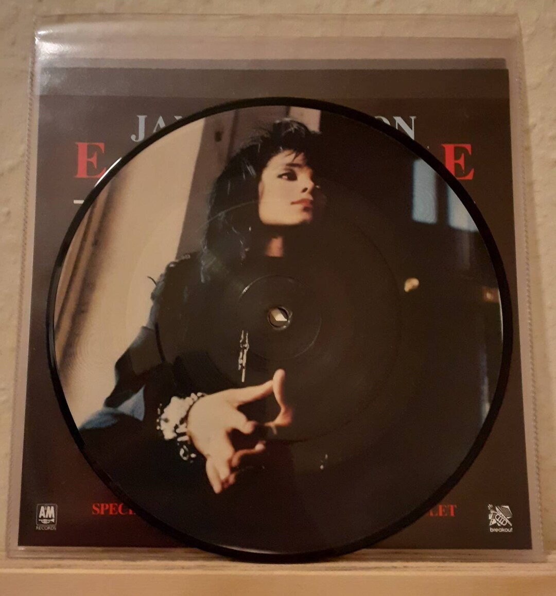 Janet Jackson 7 Inch Picture Disc: Escapade - Etsy