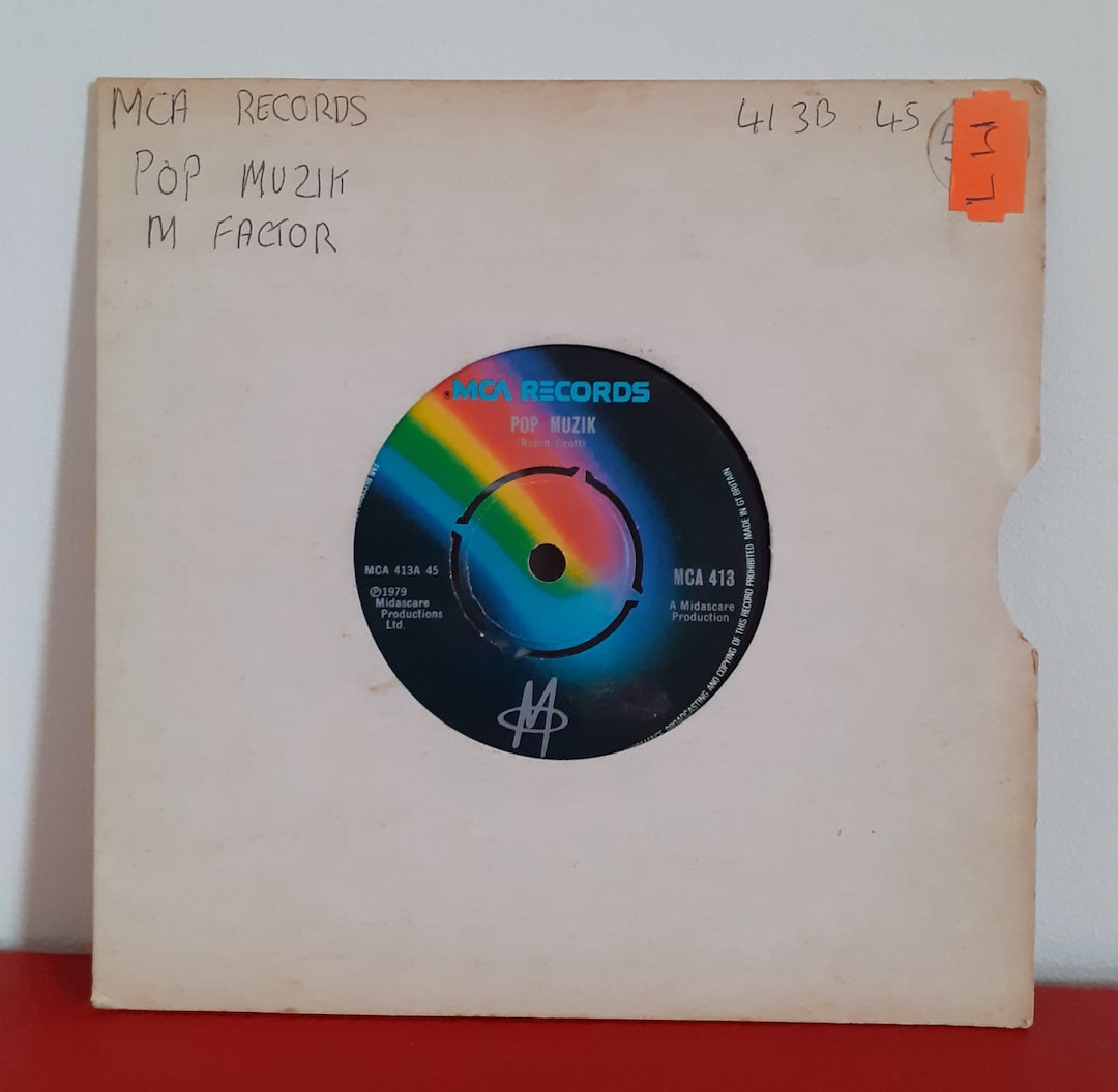 M: Pop Muzik / M Factor - Etsy