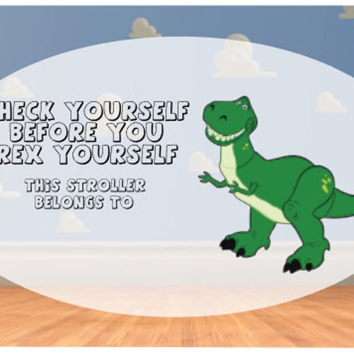 Check Yourself Stroller Tag Sign | Etsy