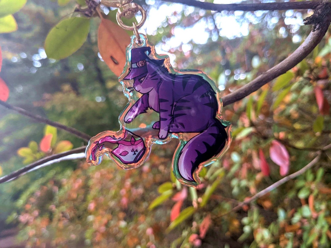 A Familiar's Mischief - Creepy Cat Charms - Etsy