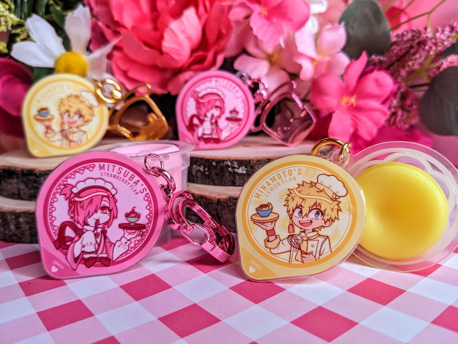 Mitsukou Pudding Charms - Etsy