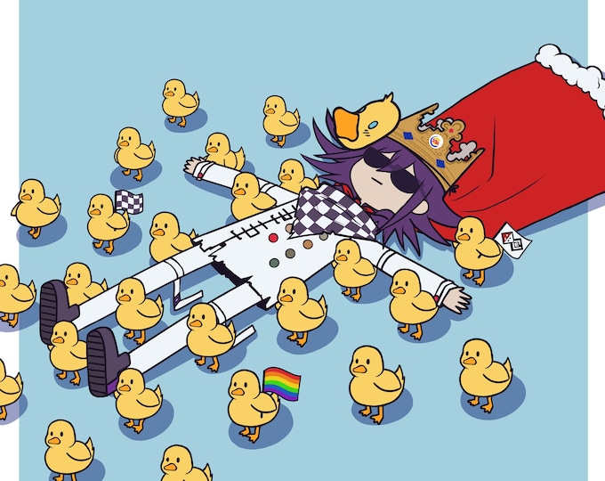 Danganronpa V3 Omori AU Print - Etsy Canada