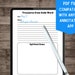 JW Meeting Workbook Printable Notes Template Bundle, Bible Study, Bonus ...