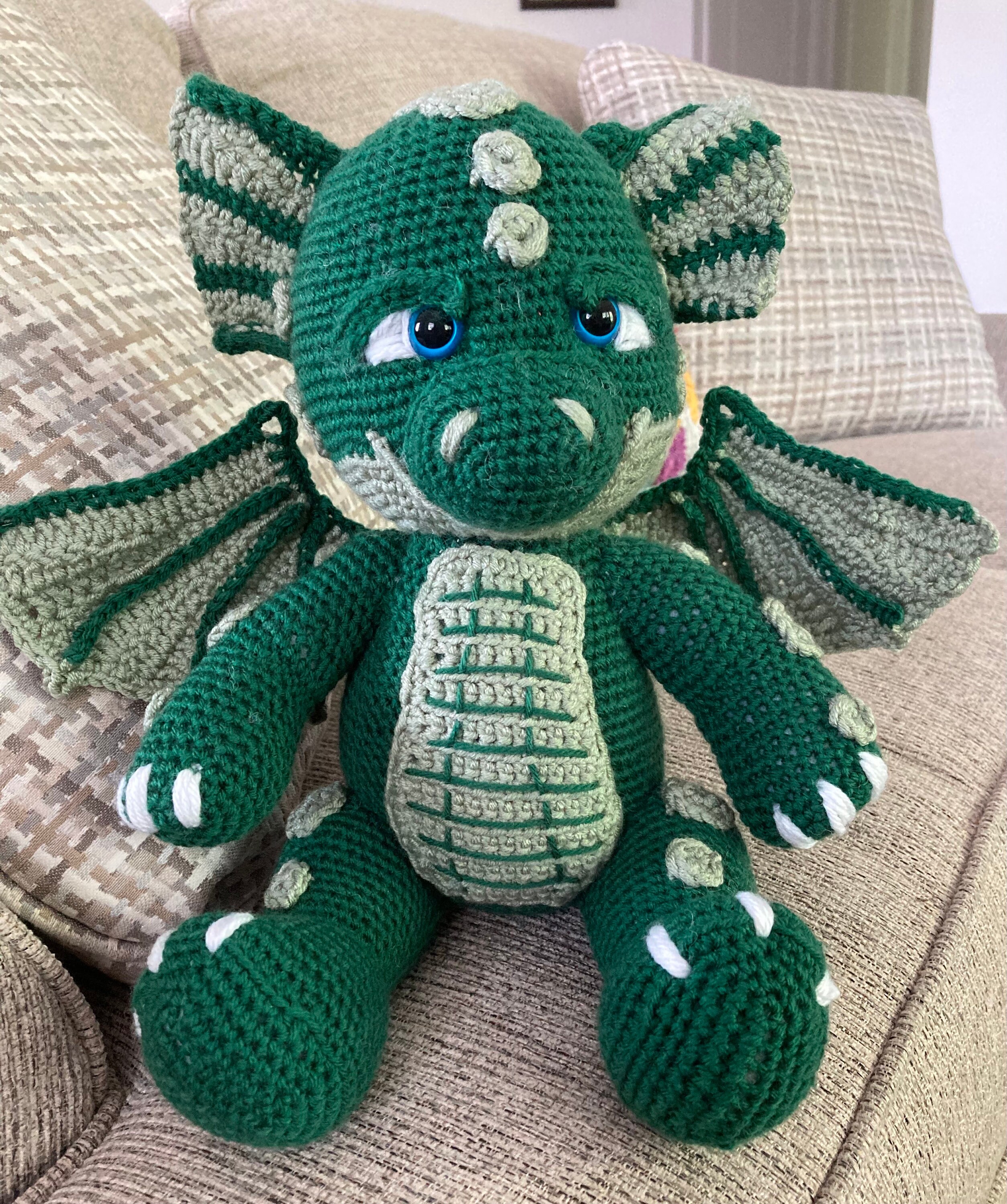 Crochet Dragon - Etsy