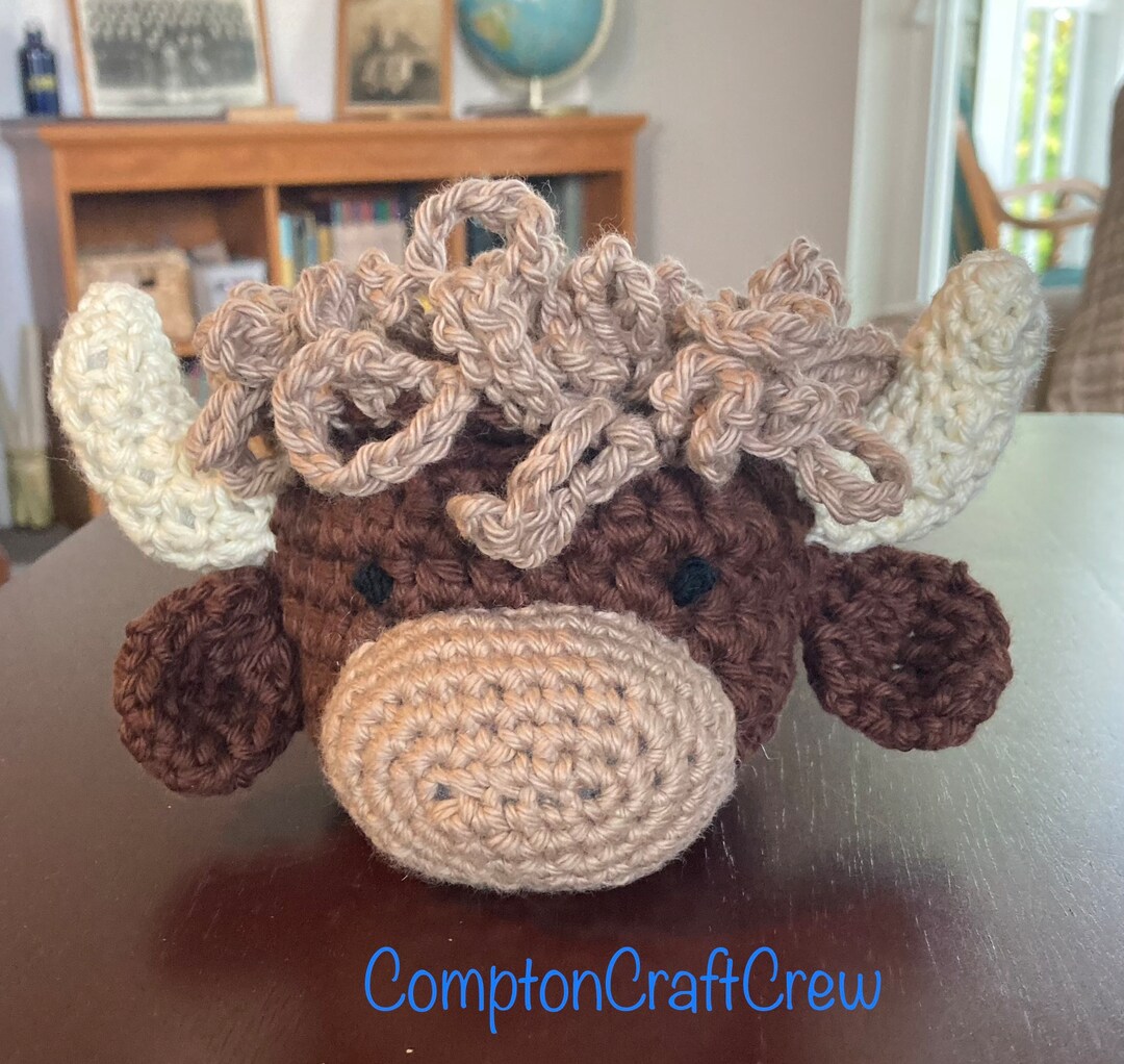 Highland Cow Coaster Set - Etsy