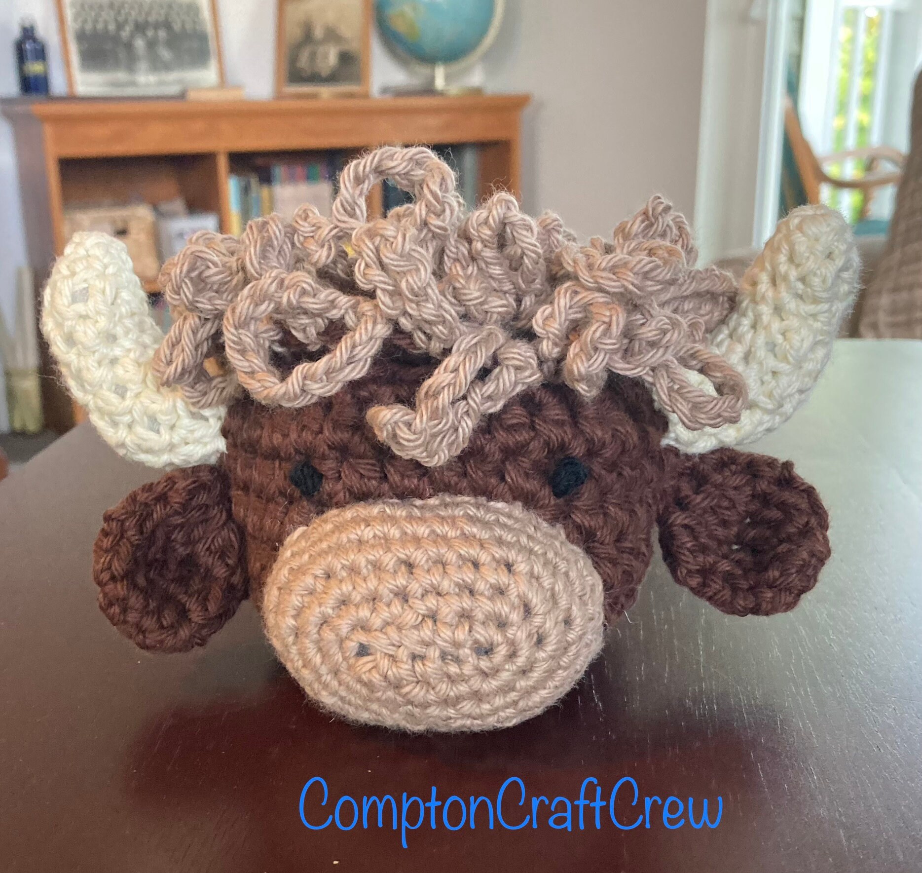 Highland Cow Coaster Set - Etsy